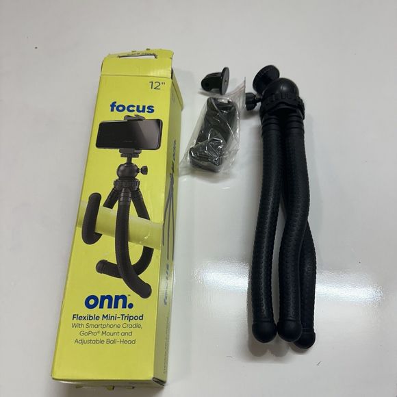 Onn | Other | Onn Adjustable Mini Tripod With Adjustable Ballhead 2 ...
